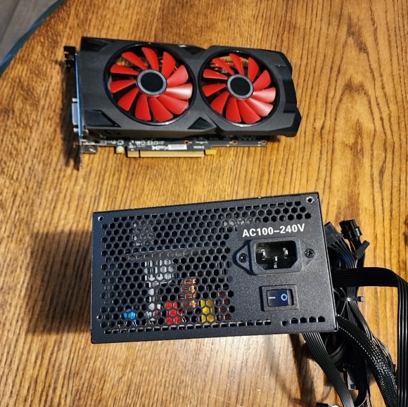 Computers, Laptops & Parts | Red And Black Dualfan Gaming Graphics Card ...